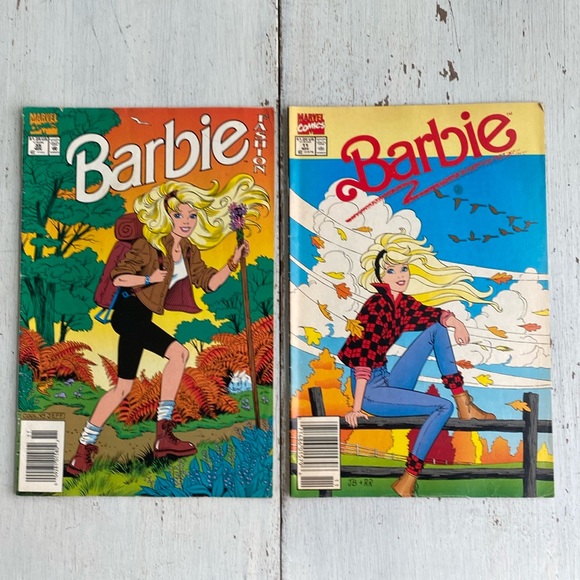 Barbie | Art | Vintage Marvel Barbie 9s Comic Books | Poshmark